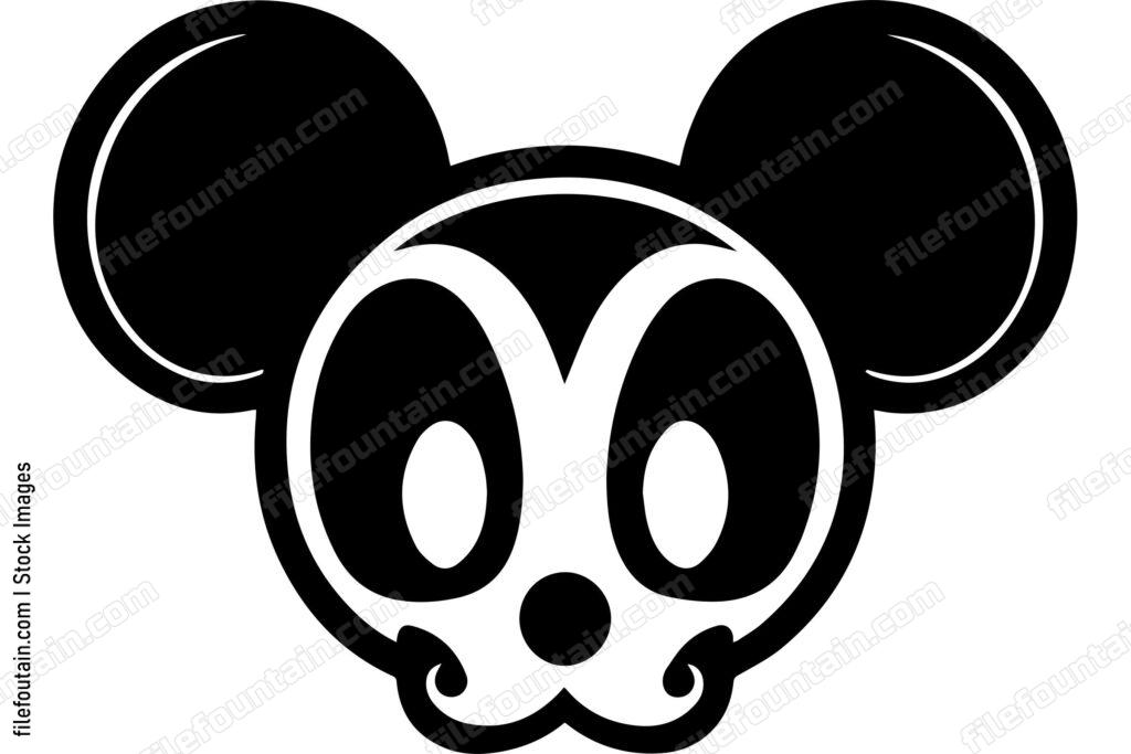 Mouse Skull Logo Vector Design - FileFountain