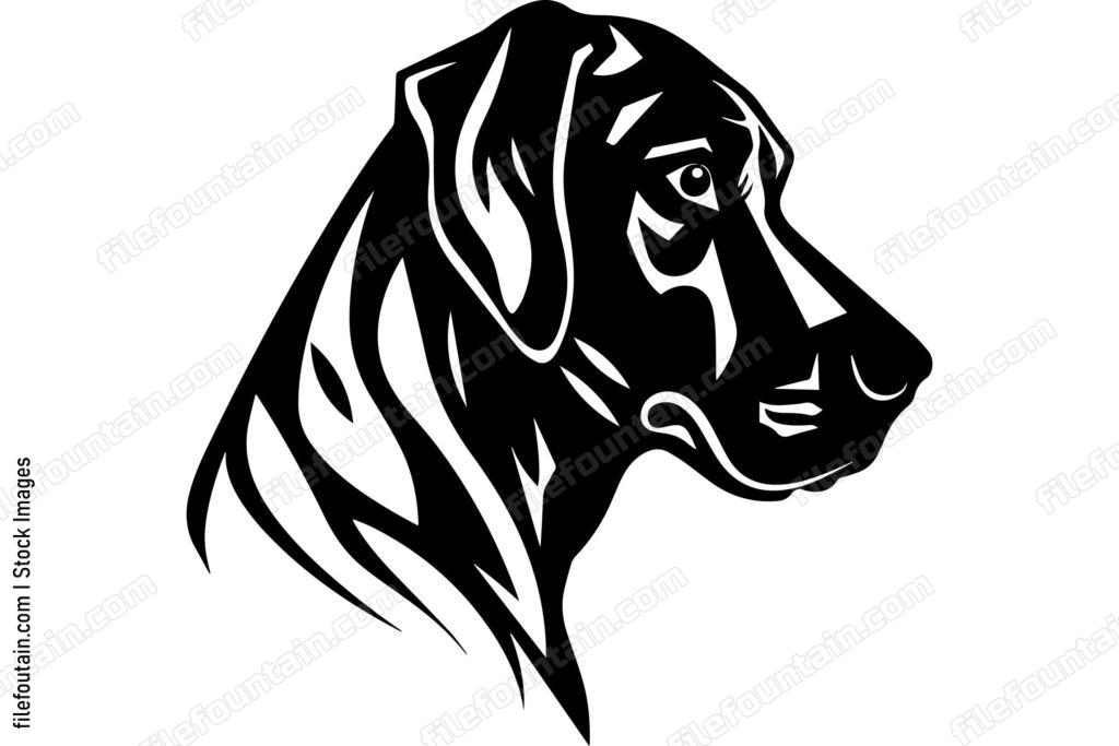 Rhodesian Ridgeback Logo Vector Design - FileFountain