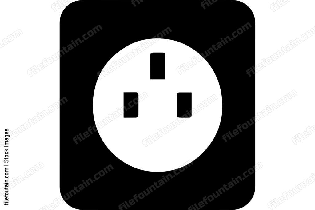 Power outlet Logo Vector Design - FileFountain