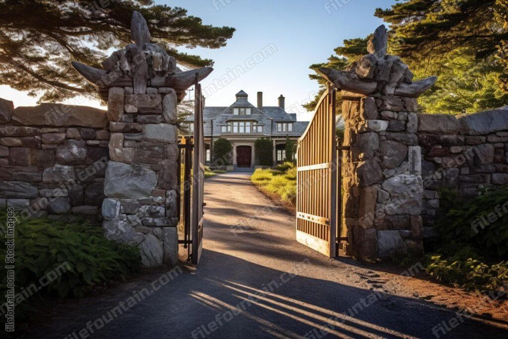 Open Mansion Gates Vacation Home - FileFountain