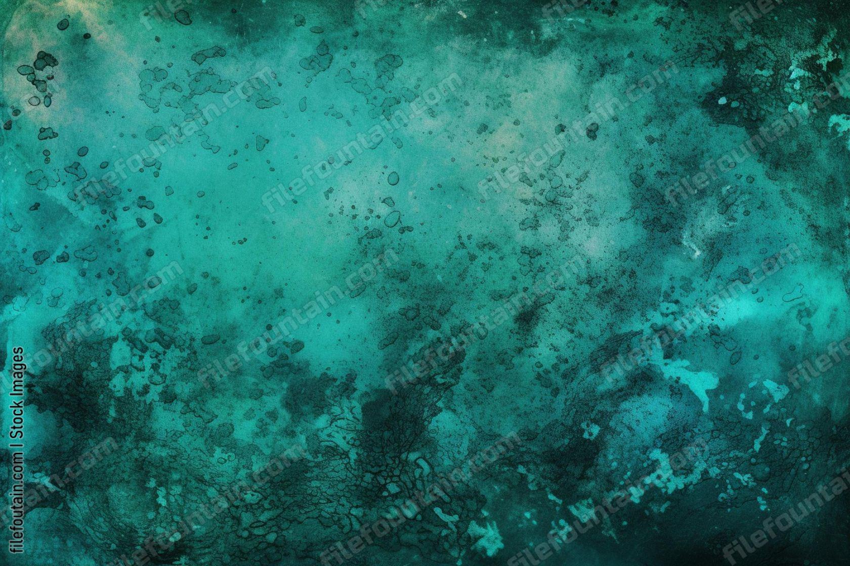 Teal Grunge Texture Background Wallpaper Design Illustraion - FileFountain