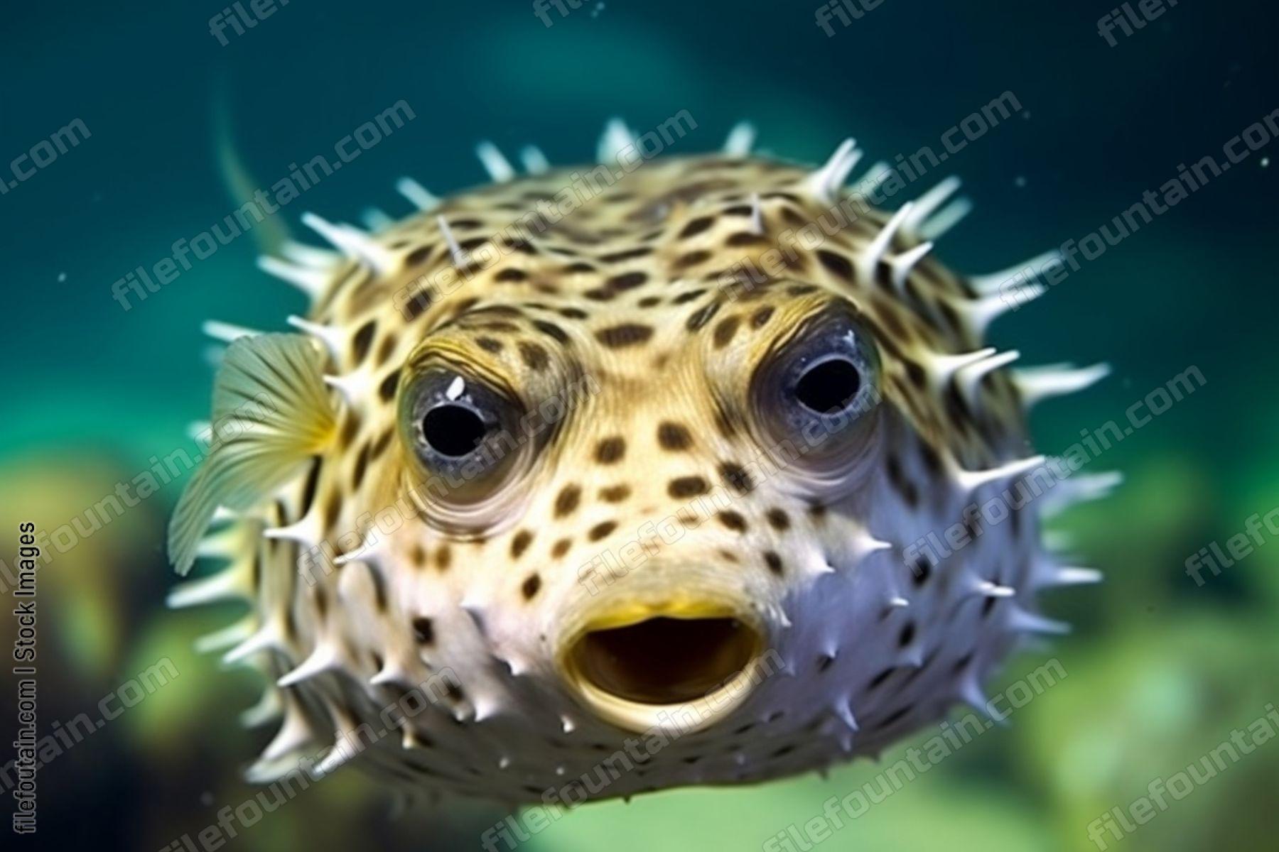 Pufferfish Stock Photo - FileFountain