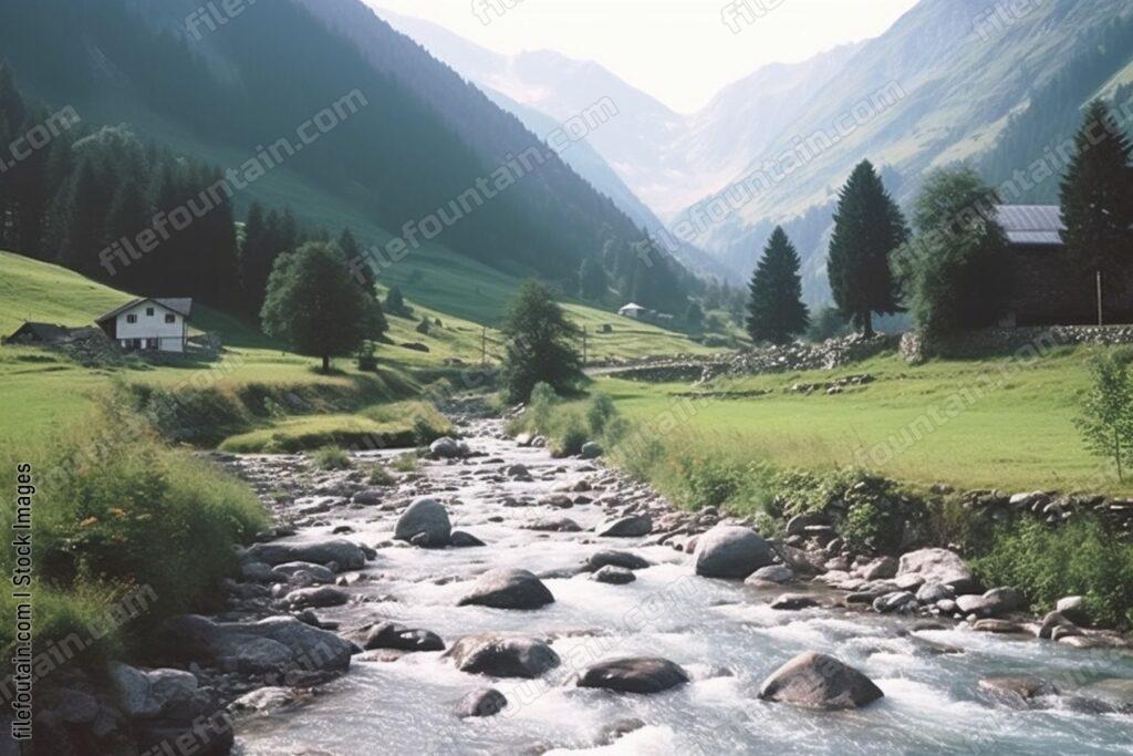 Valley Stock Photo - FileFountain