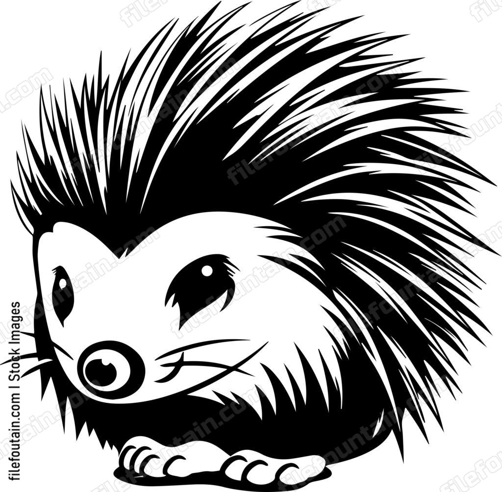 Echidna Logo Vector Design - FileFountain
