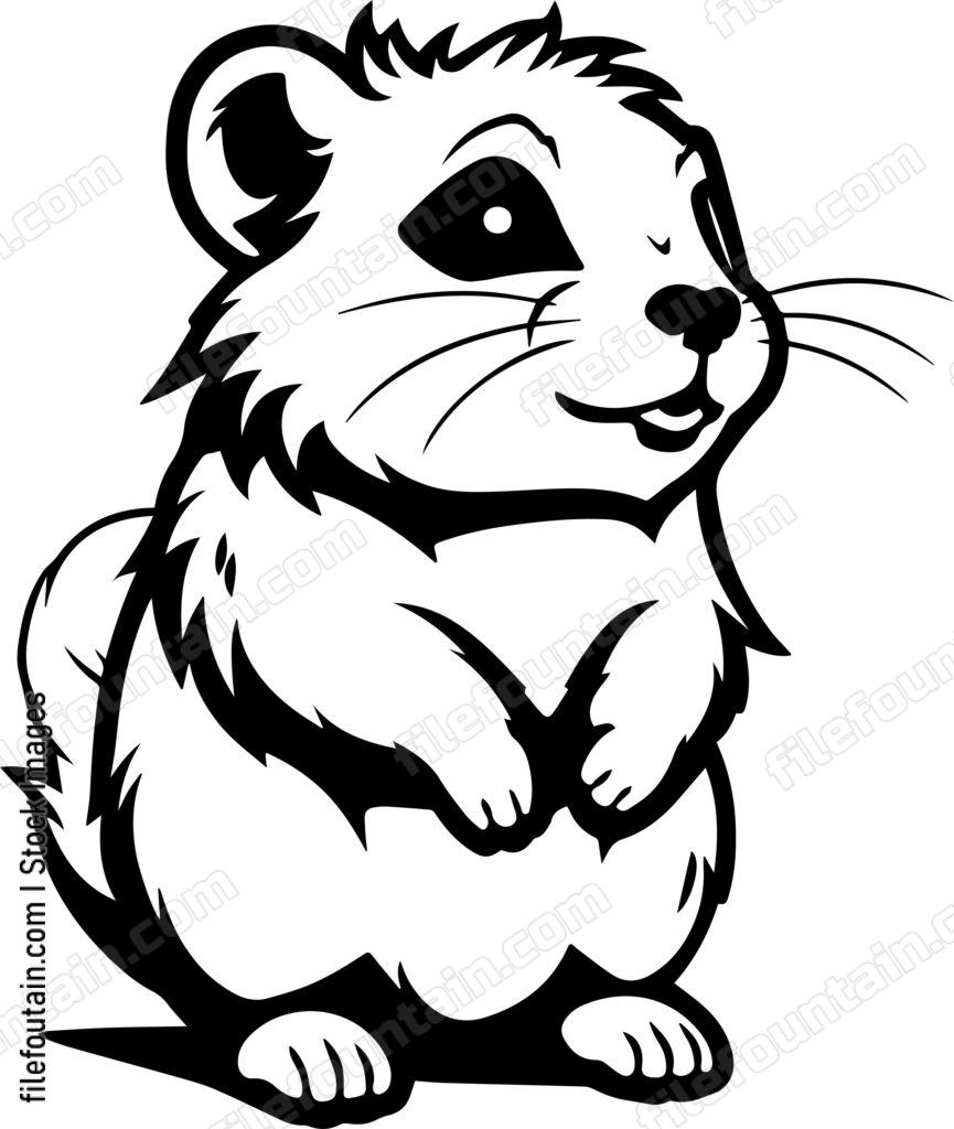 Rock Hyrax Logo Vector Design - FileFountain