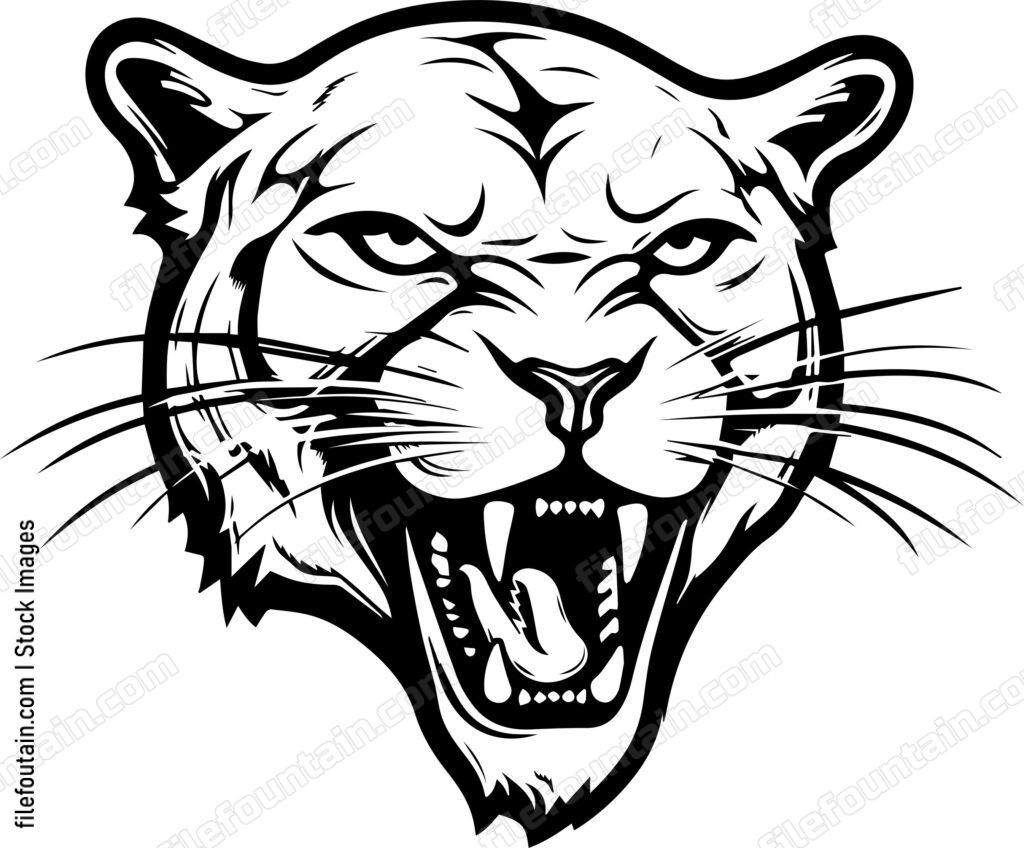 Angry Puma Logo Vector Design - FileFountain