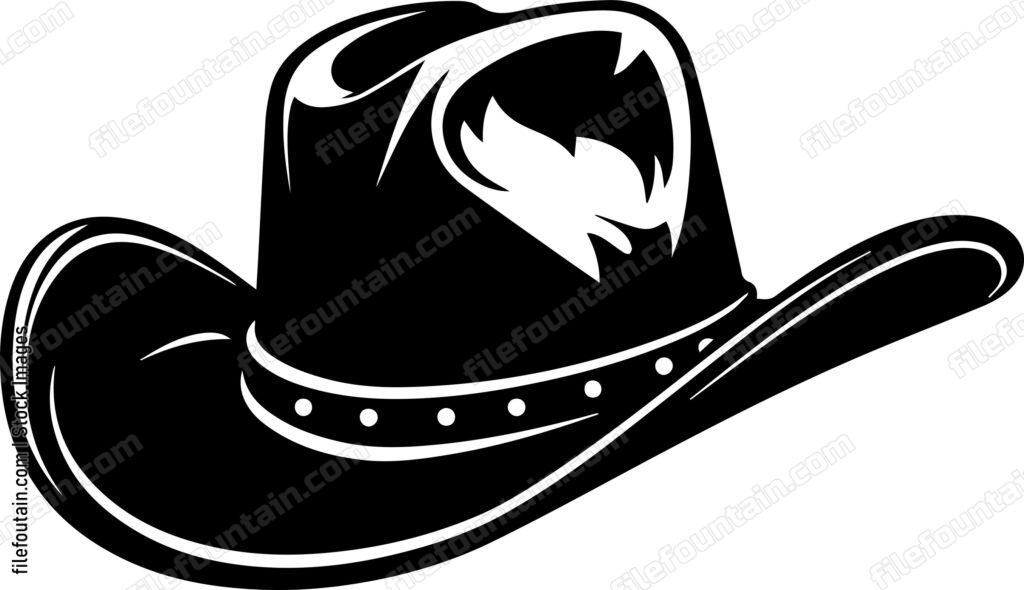 Cowboy Hat Logo Vector Design - FileFountain