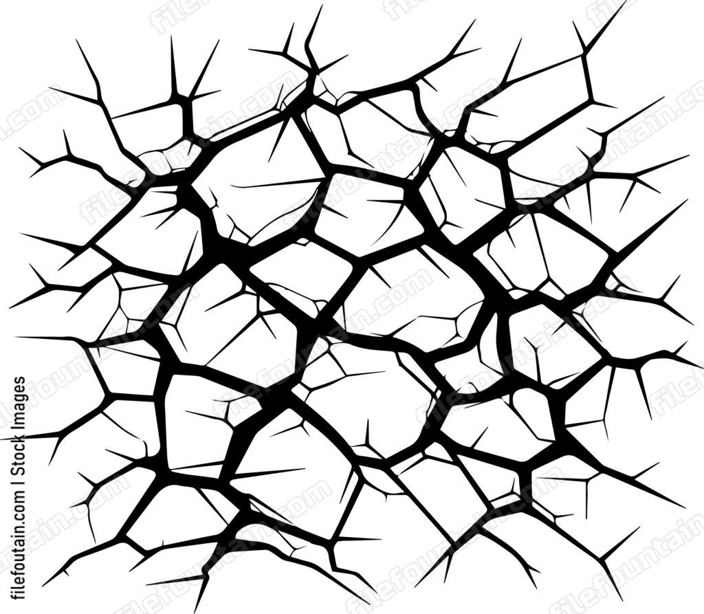 Cracked Floor Logo Vector Design - FileFountain