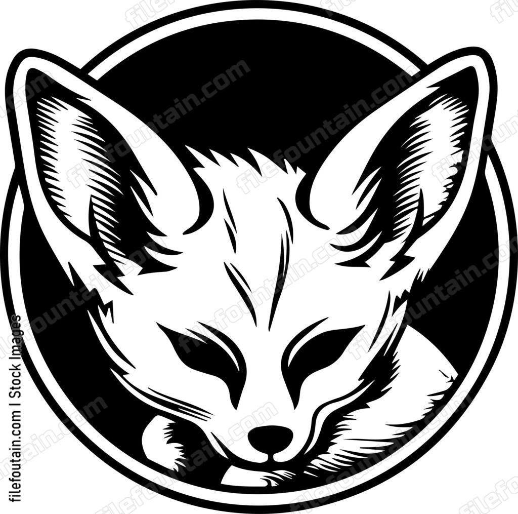 Fennec Fox Logo Vector Design - FileFountain