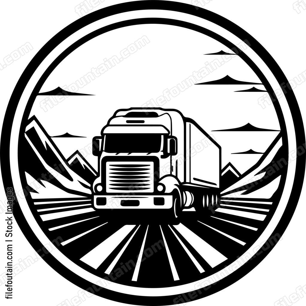 Logistics Logo Vector Design - FileFountain