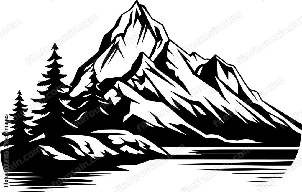 Alps Logo Vector Design - FileFountain