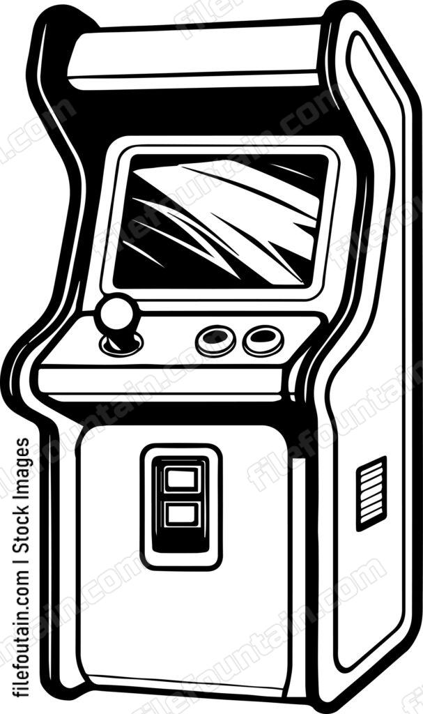 Arcade Machine Logo Vector Design - FileFountain