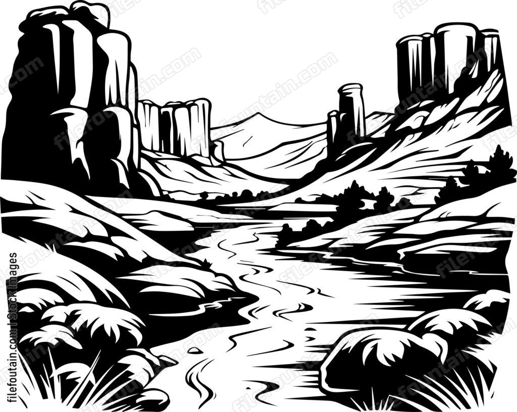 Moab Logo Vector Design - FileFountain