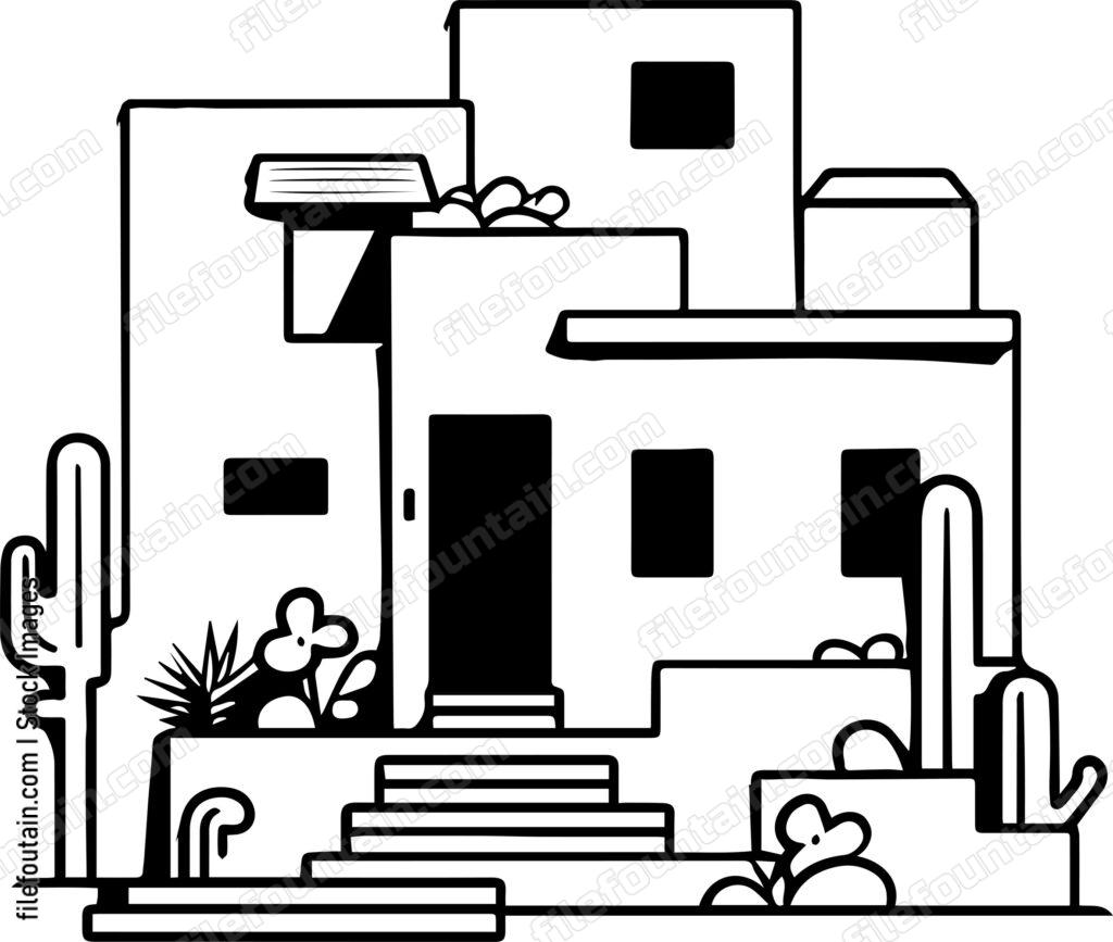 Stucco Logo Vector Design - FileFountain