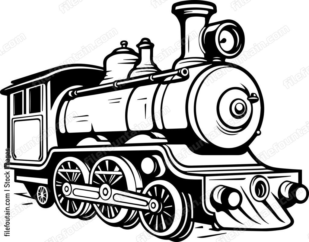 Choo Choo Train Logo Vector Design - FileFountain