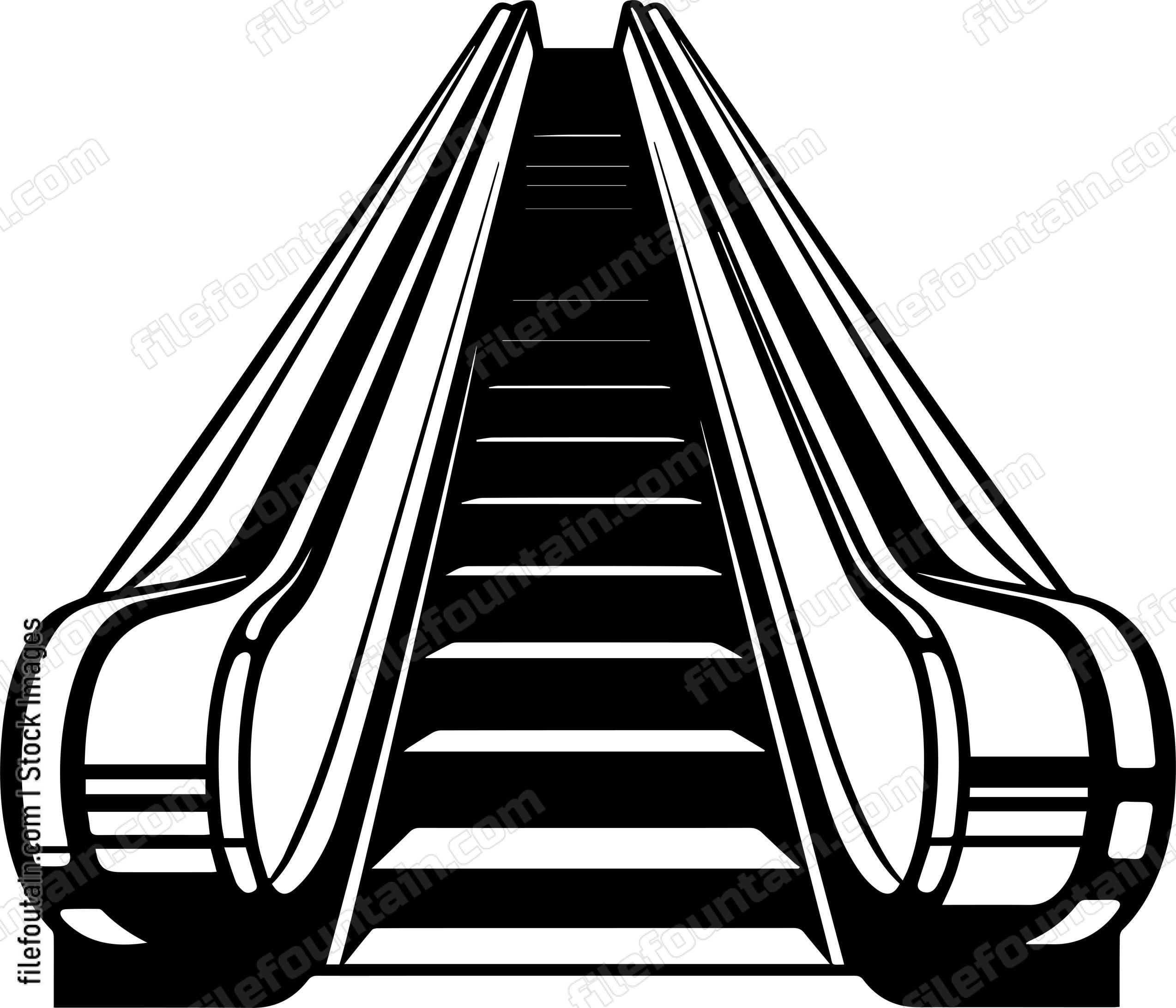 Escalator Logo Vector Design - FileFountain