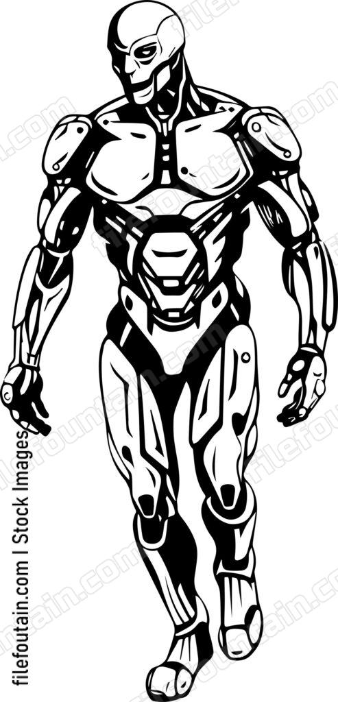 Exoskeleton Logo Vector Design - FileFountain