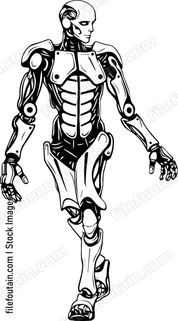 Exoskeleton Logo Vector Design - FileFountain