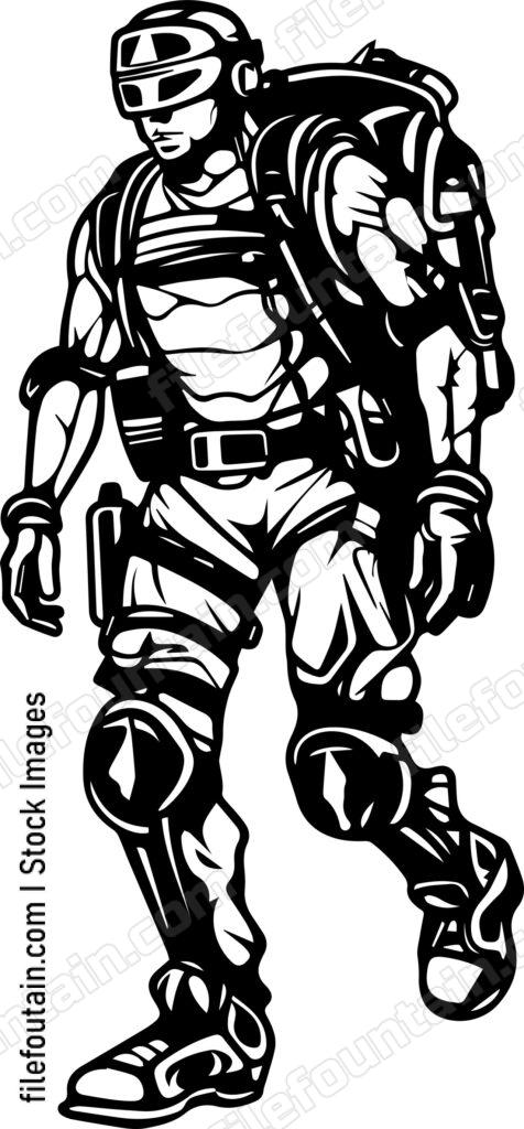Exoskeleton Robotics Logo Vector Design - FileFountain