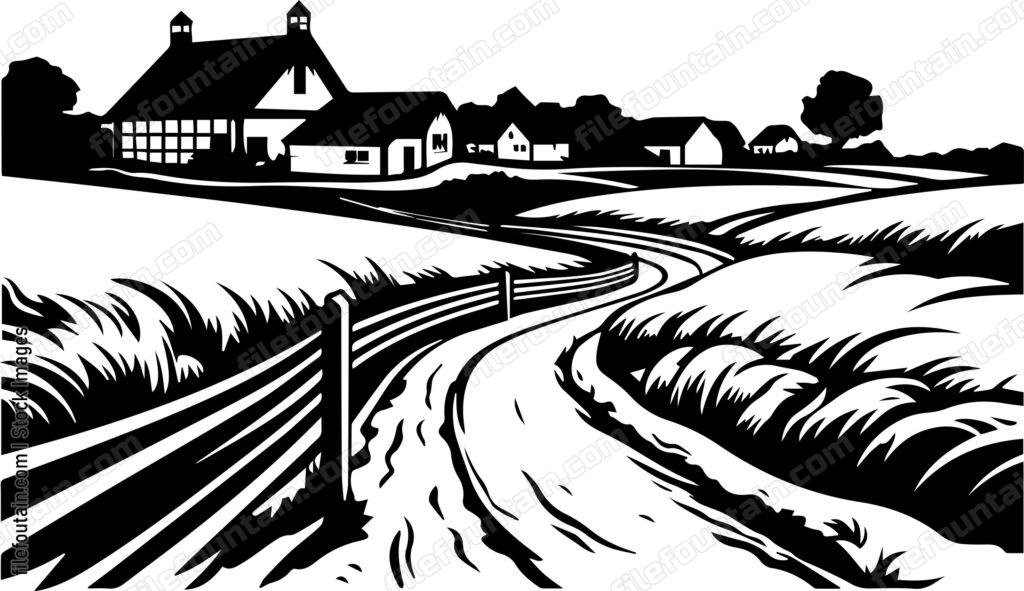 Farmland Logo Vector Design - FileFountain