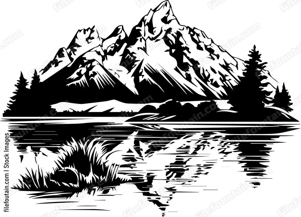 Grand Teton National Park Logo Vector Design - FileFountain