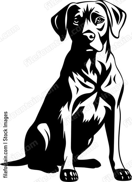 Rhodesian Ridgeback Logo Vector Design - FileFountain