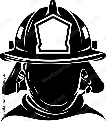 Fire Helmet Logo Vector Design - FileFountain