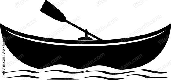 Canoe Logo Vector Design - FileFountain